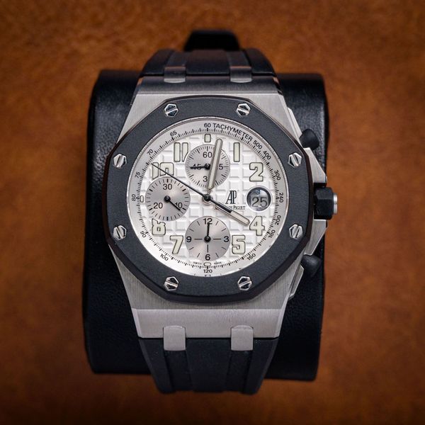 Icebox - Audemars Piguet Royal Oak Offshore Rubber Clad Stainless Steel ...